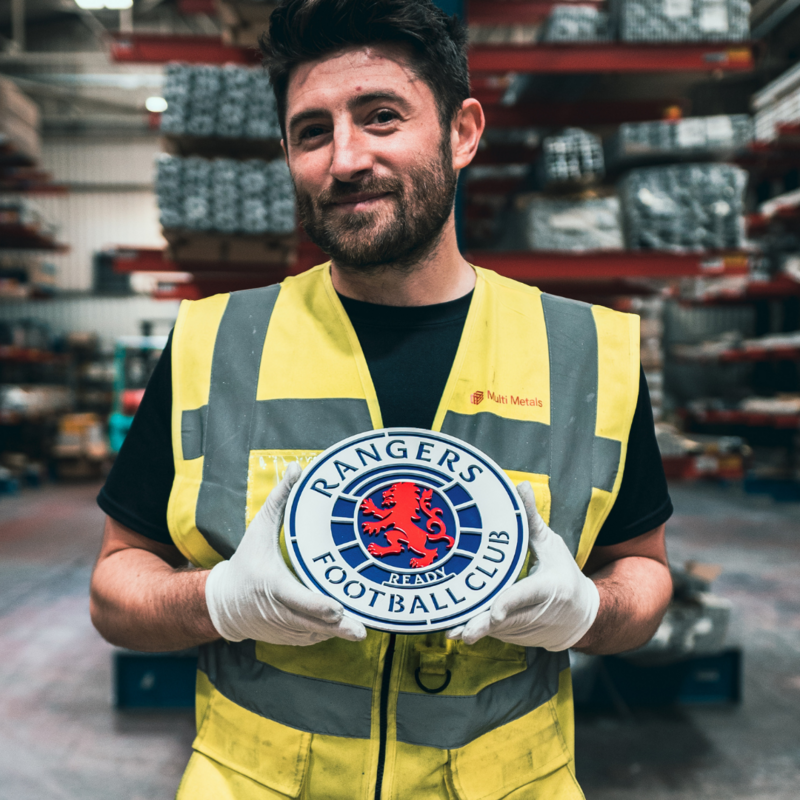 Rangers FC Ready Crest (200mm) Rangers FC Ready Crest (200mm)