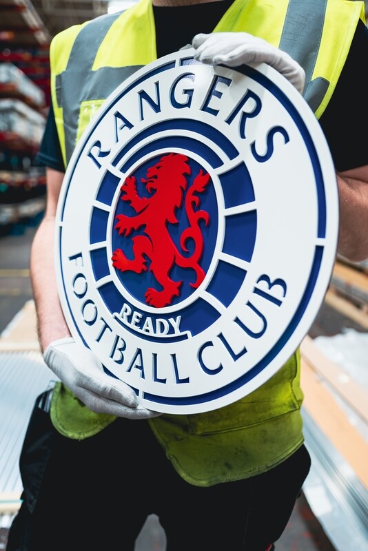 Rangers FC Ready Crest (400mm) Rangers FC Ready Crest (400mm)