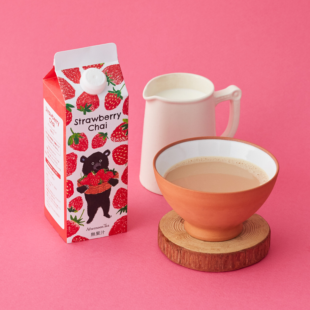 Strawberry Chai 500ml