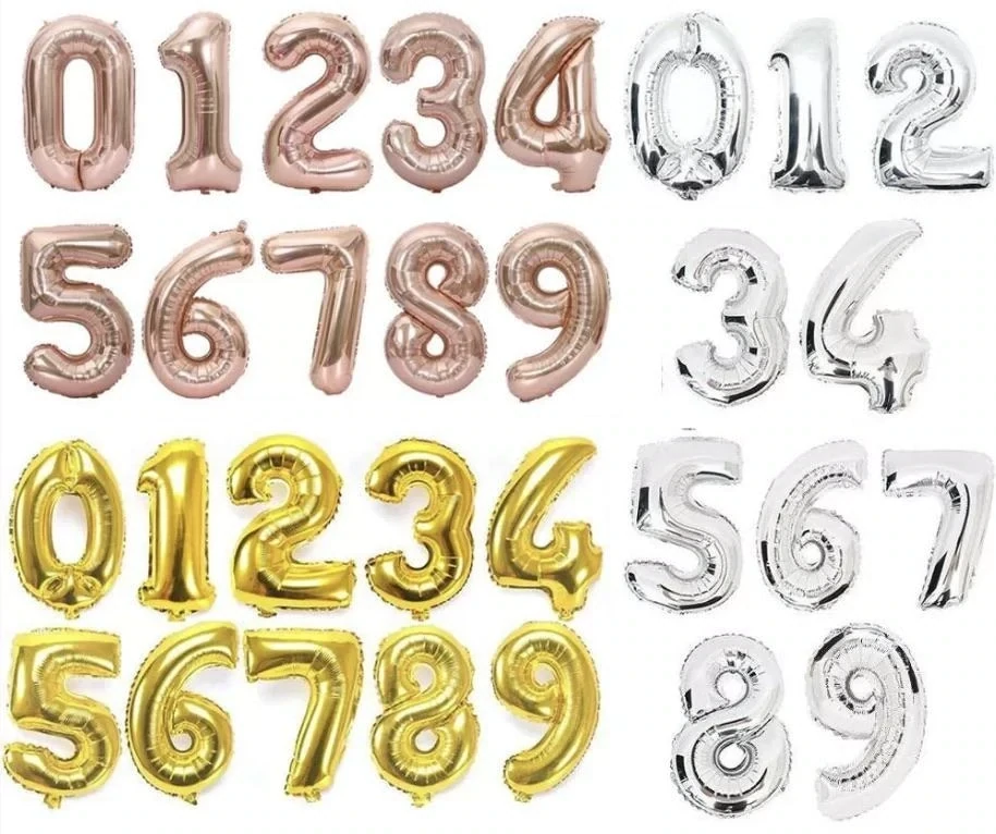 Jumbo Letter & Number Balloons