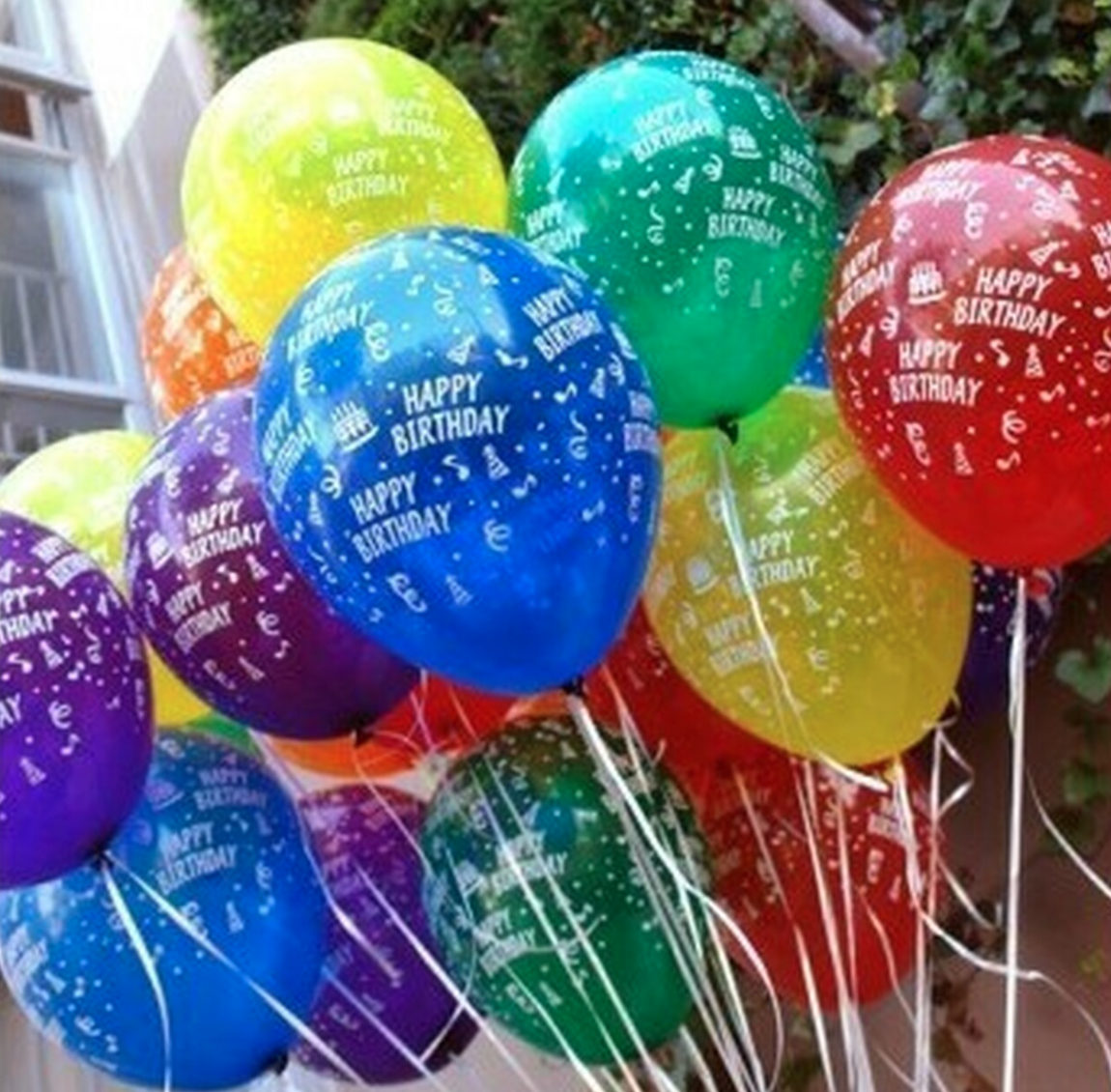 Helium Filled Latex Balloons