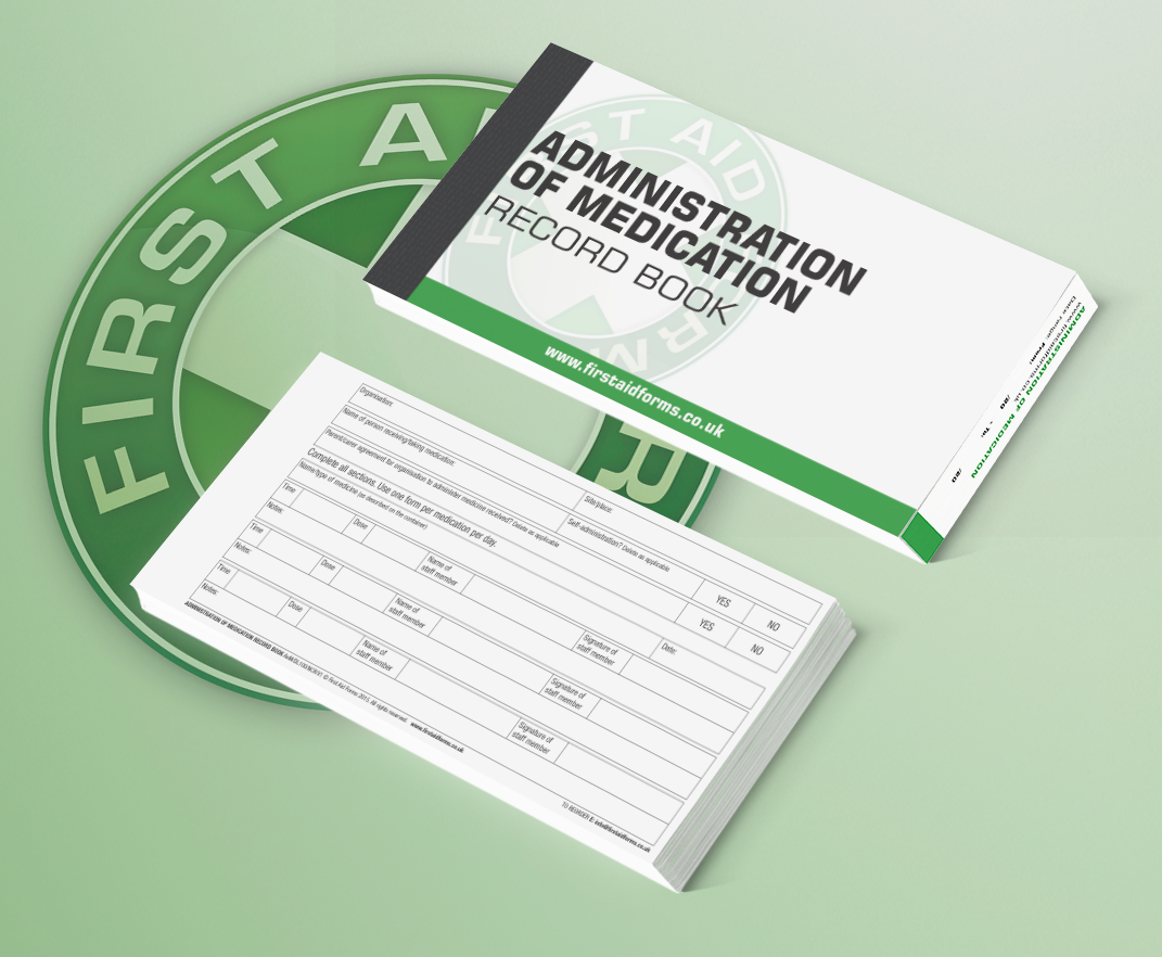 Admin of Medication Record Book