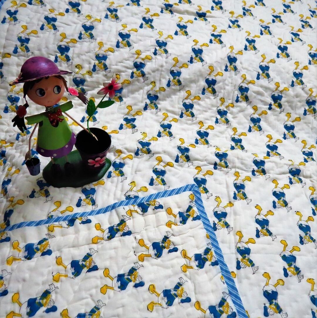 Donald Duck Reversible Quilt Donald Duck Reversible Quilt