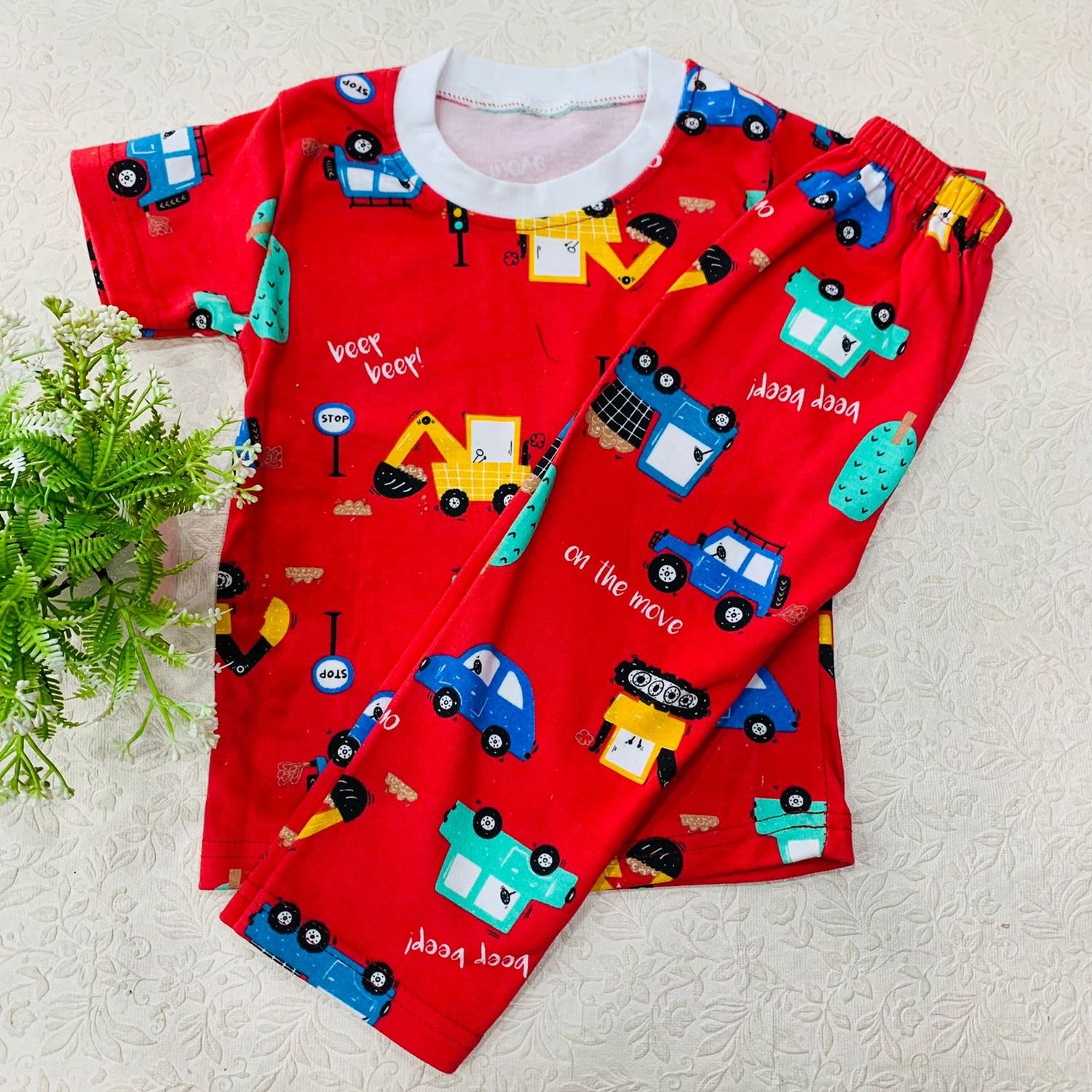 Red car set (1-2 years)