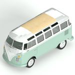 VW Type 2 Bus 3D Model