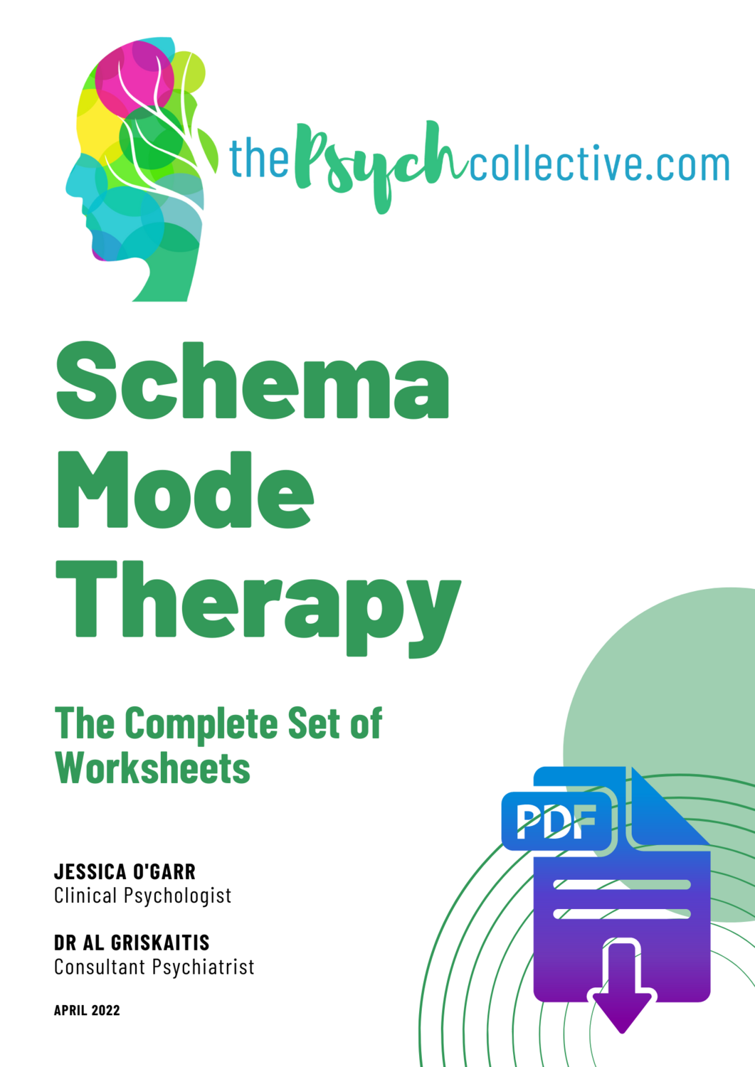 Schema Mode Therapy - The Complete Set of Worksheets - eBook