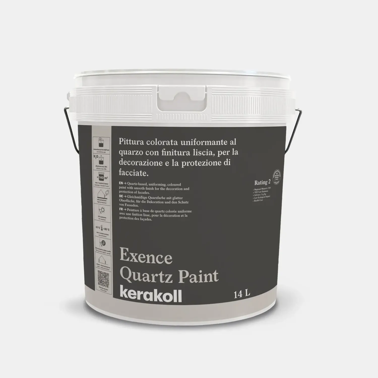 Exence Quartz Paint | Pittura al Quarzo Riempitiva per Esterni
