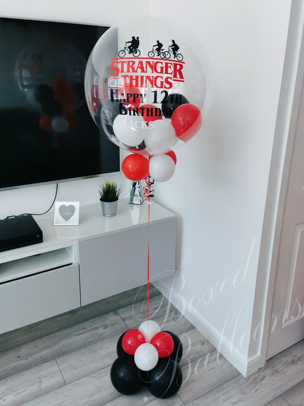 Stranger Things Themed Bubble Balloon