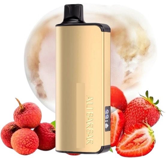 ALIBARBAR INGOT STRAWBERRY LYCHEE 9000 PUFFS