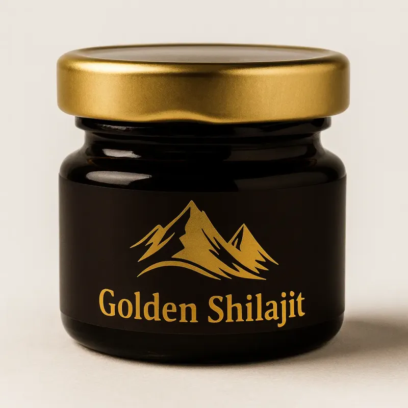 Golden Shilajit Resin 30g | Lab Tested Pure Shilajit