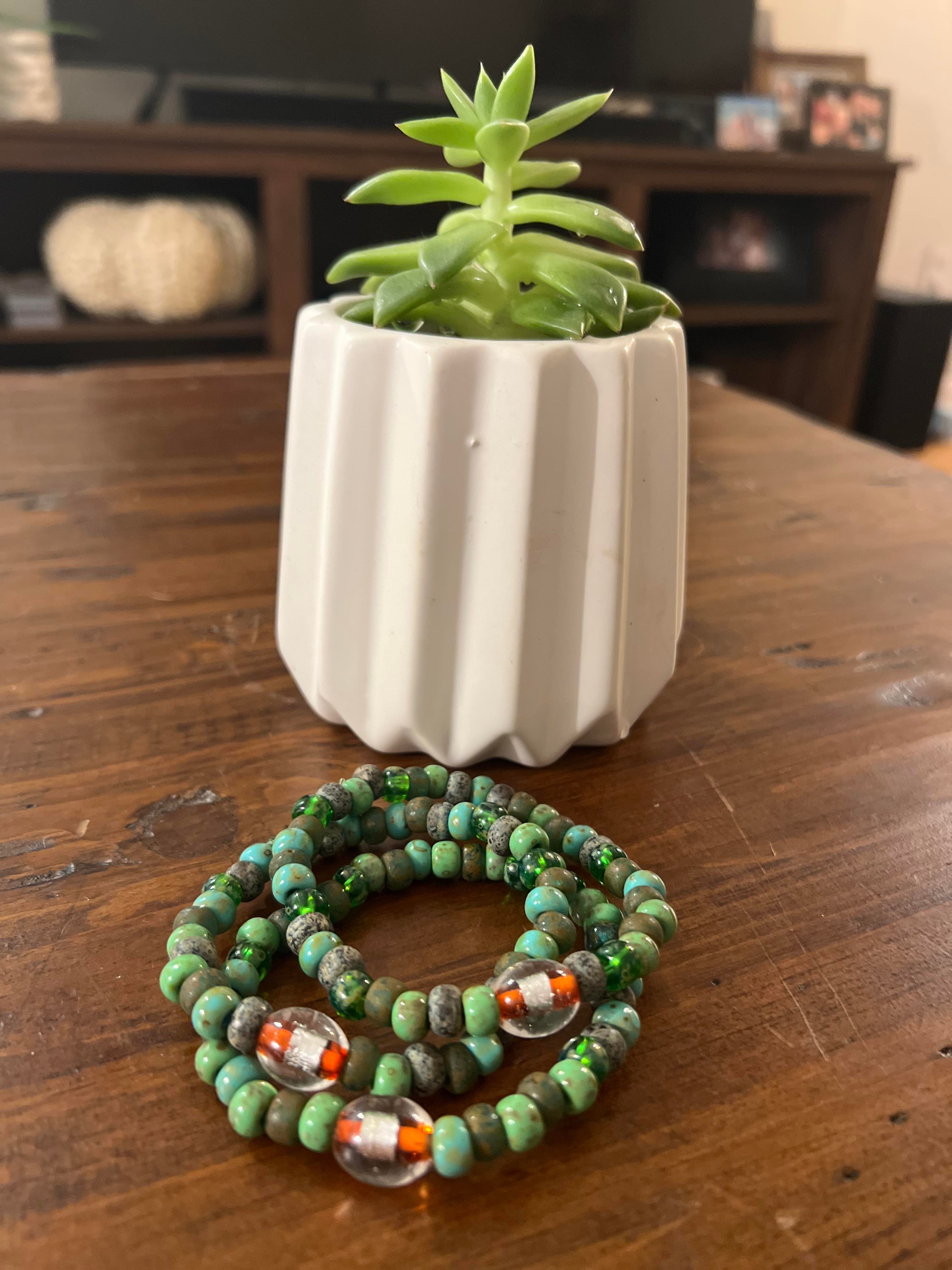 Limited Edition Lucky Fin Bracelet- Lost Forest | Signature Handmade ...