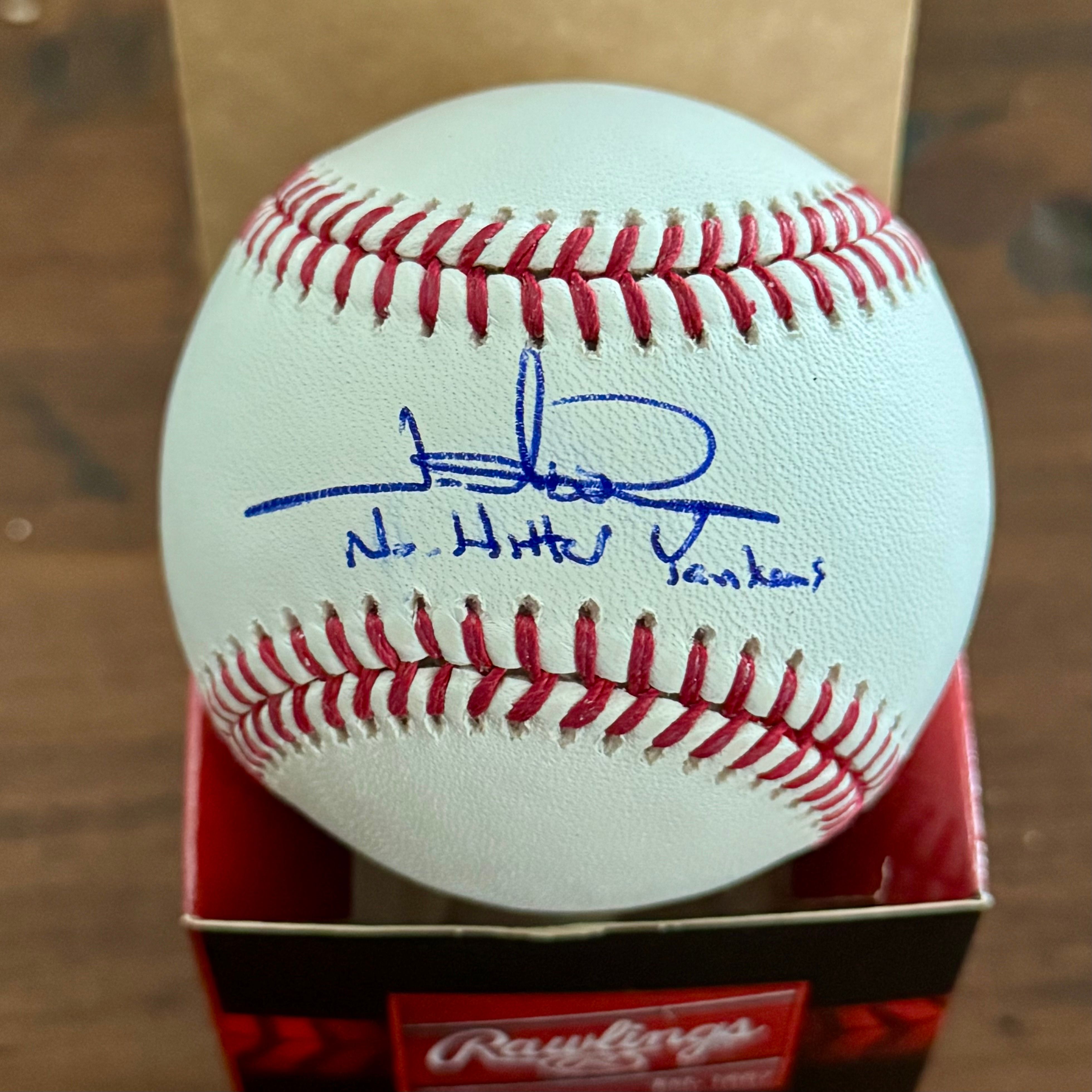 Baseball signed by Jim Abbott (RAFFLE ENTRY) – Market – Lucky Fin Project