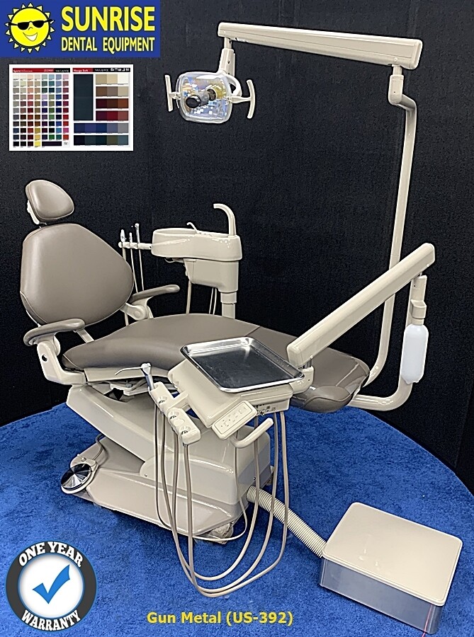 ADEC 1021 Decade Dental Radius Operatory Package w/ Cuspidor - Seamless ...