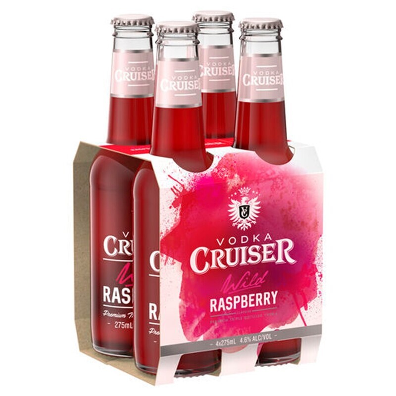 CRUISER WILD RASP 275ML 4PK