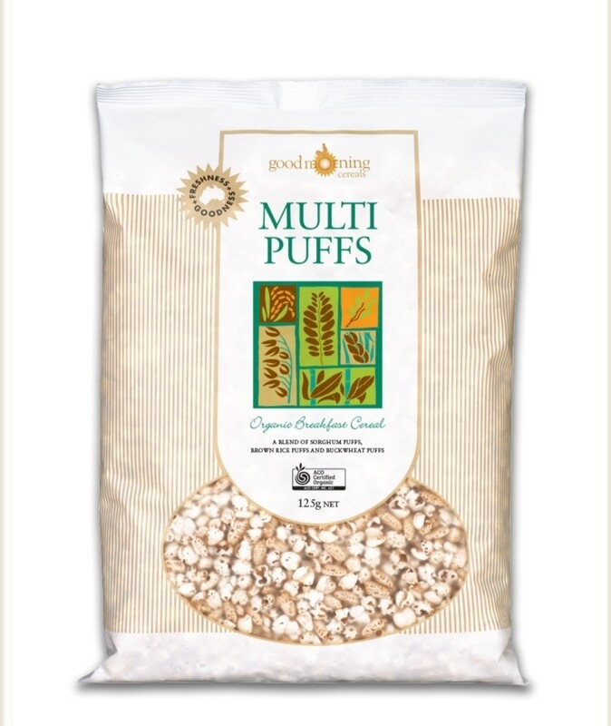 Good Morning Cereals Organic Multi Puffs 125g