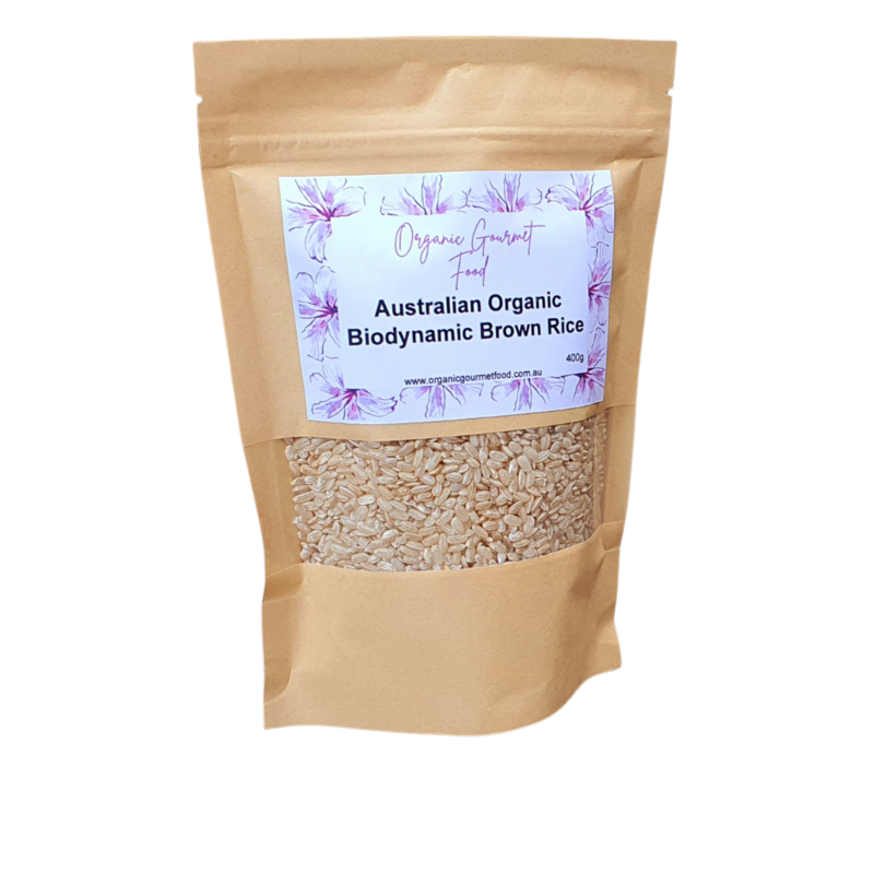 Organic Australian Biodynamic Brown Rice 400g