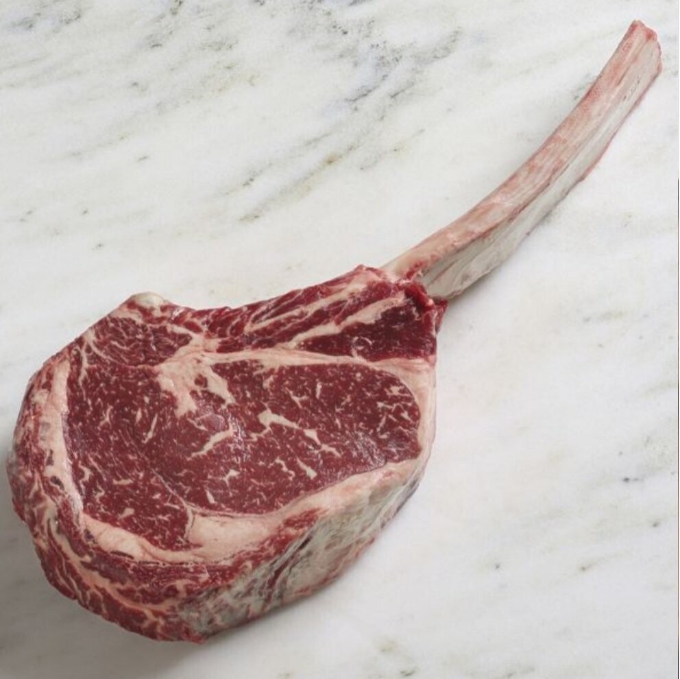 Wagyu Tomahawk Ribeye Steak 2" Thick