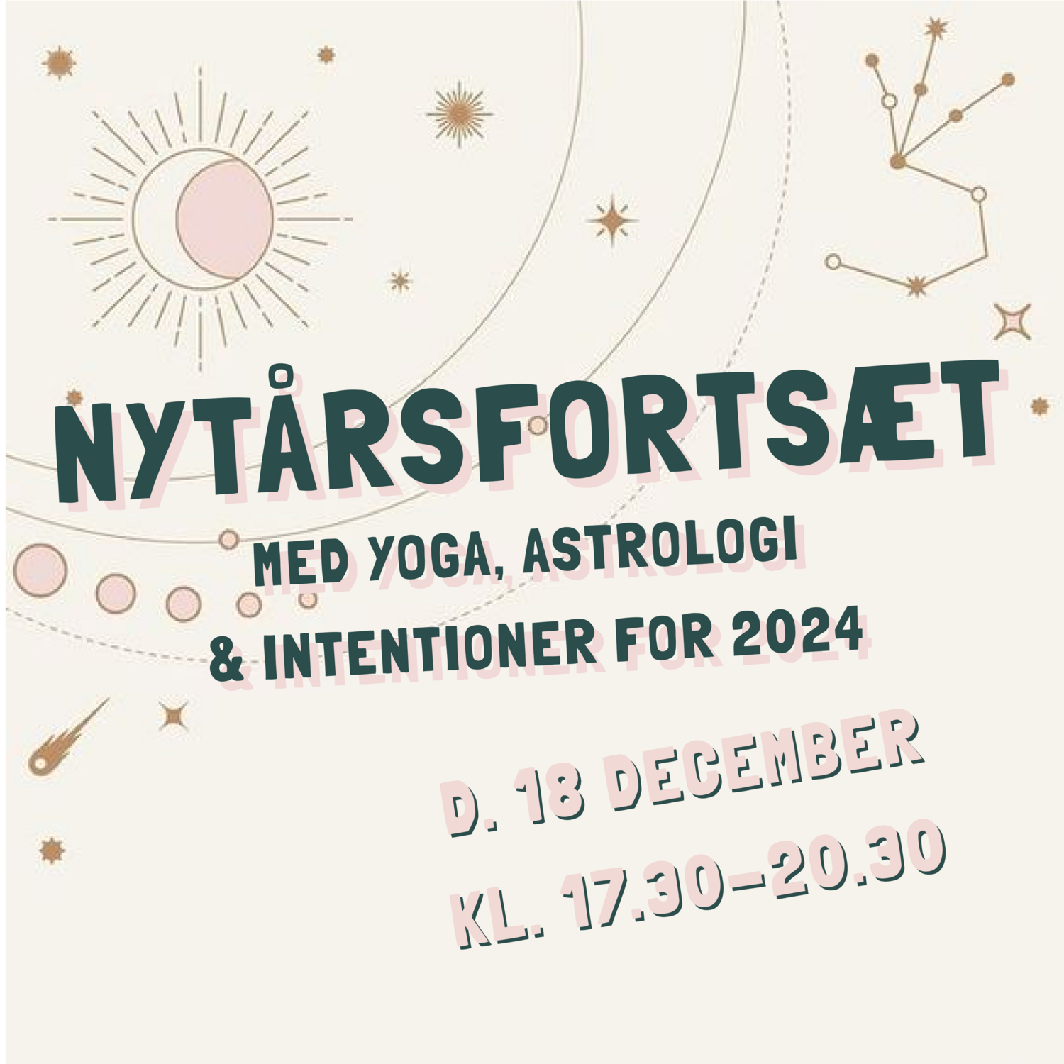 NYTÅRSFORTSÆT: Yoga & Intentioner for 2024