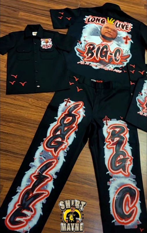 Custom Memorial Dickies Suit