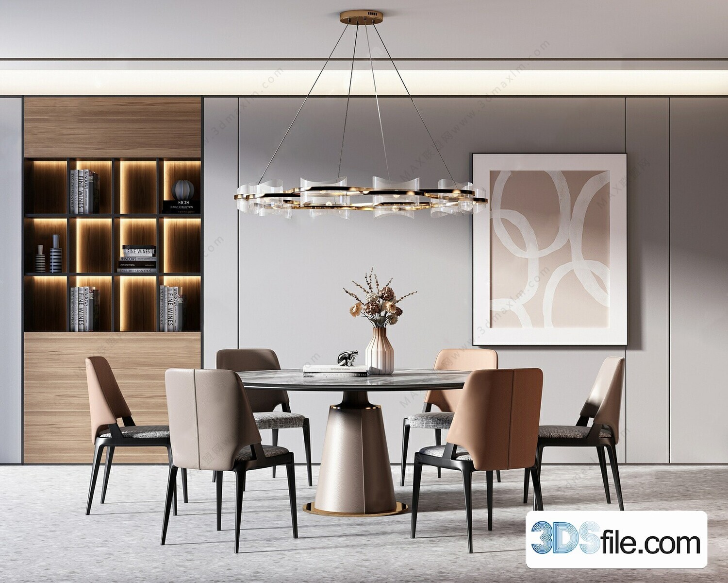 Dining room 3d models