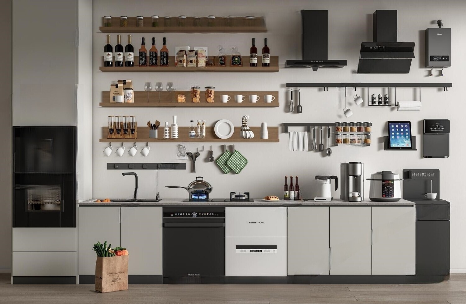 Full collection KITCHEN DESIGN 3d Models vol.07