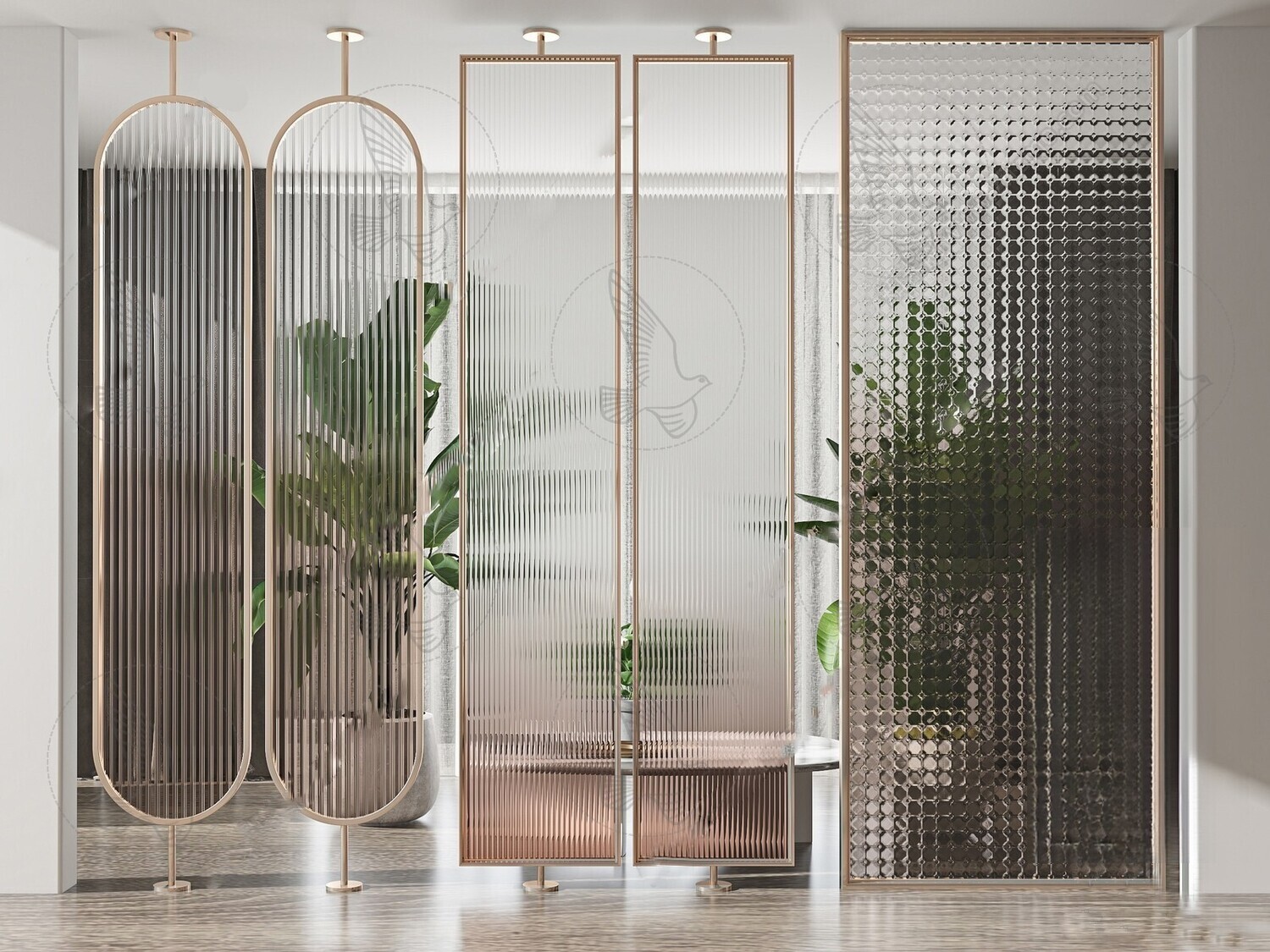 Full collection decorative partitions 3D Models vol.05