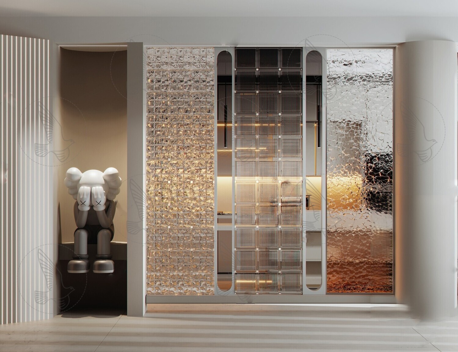 Full collection decorative partitions 3D Models vol.05