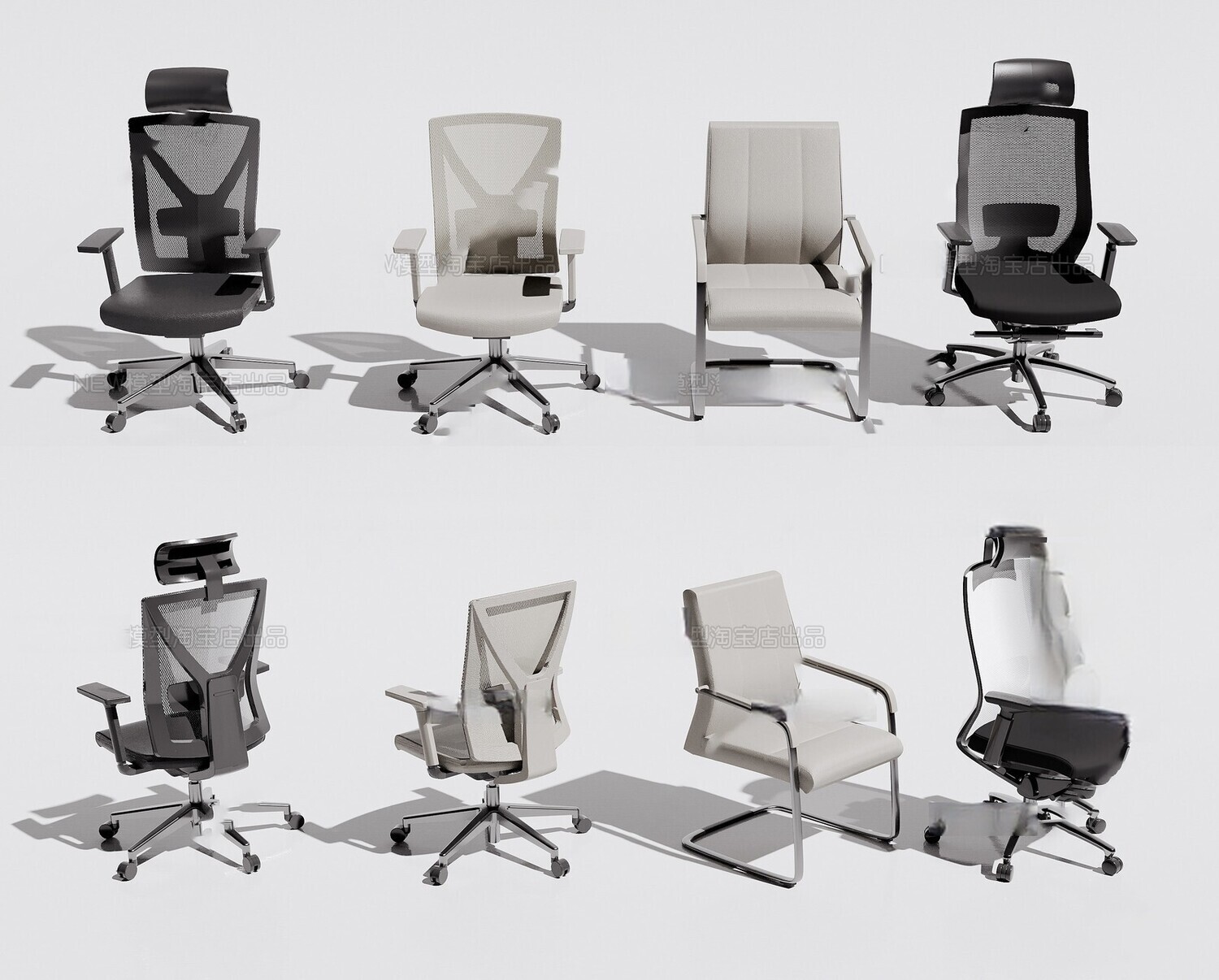 Full Collection Office 3d Models Vol.01