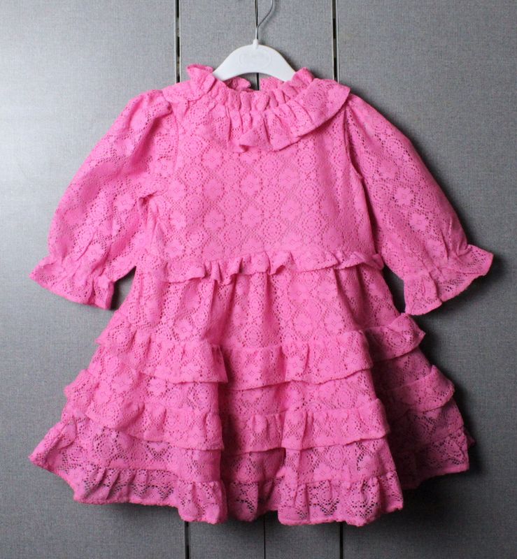 Net Dress With Comfort Line Cotton2 To 7 8 Years