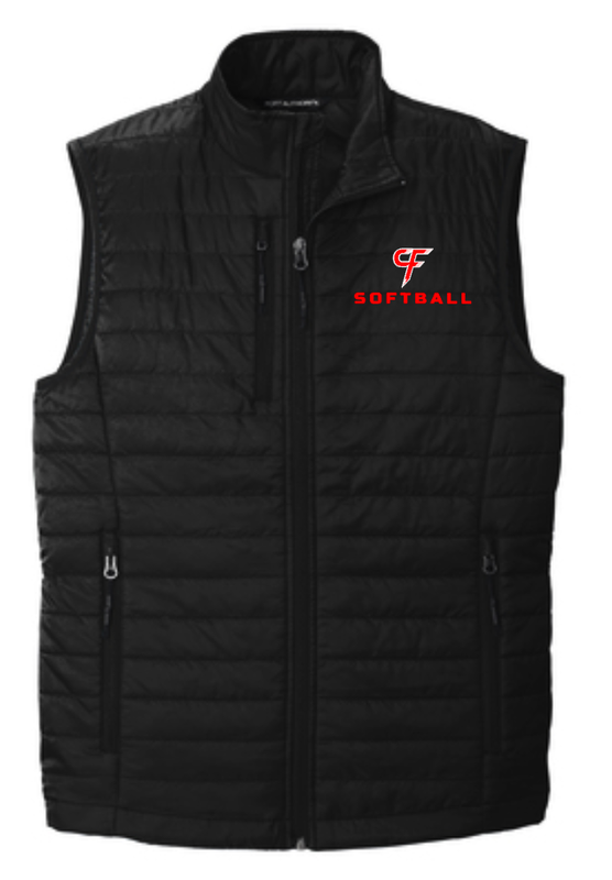 Cannon Falls Softball Men's Packable Puffy Vest