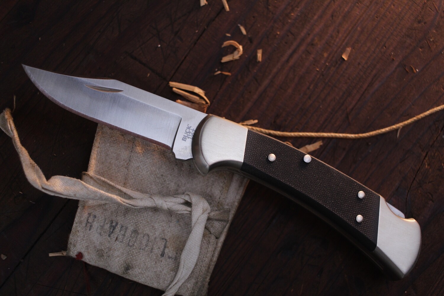 Buck 112 Ranger Pro 3" Lockback Folder / Black G10 / Satin S30V ...