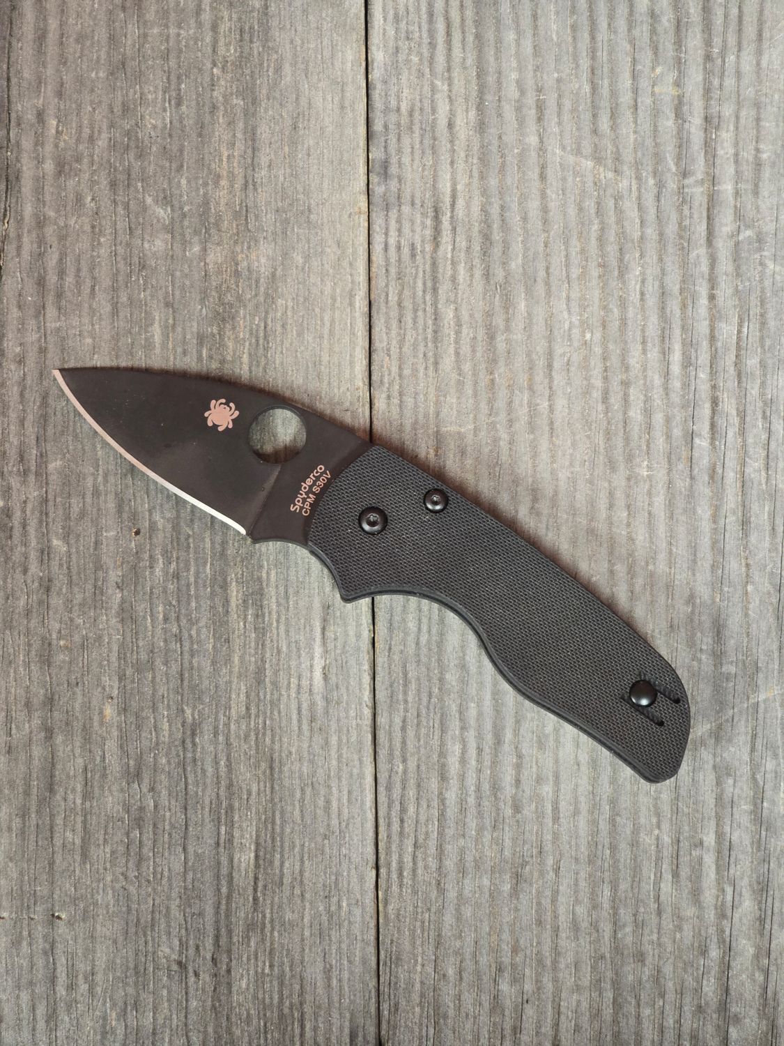 Spyderco Native 5 3" Flipper / Dark Blue G10 / Satin S110V