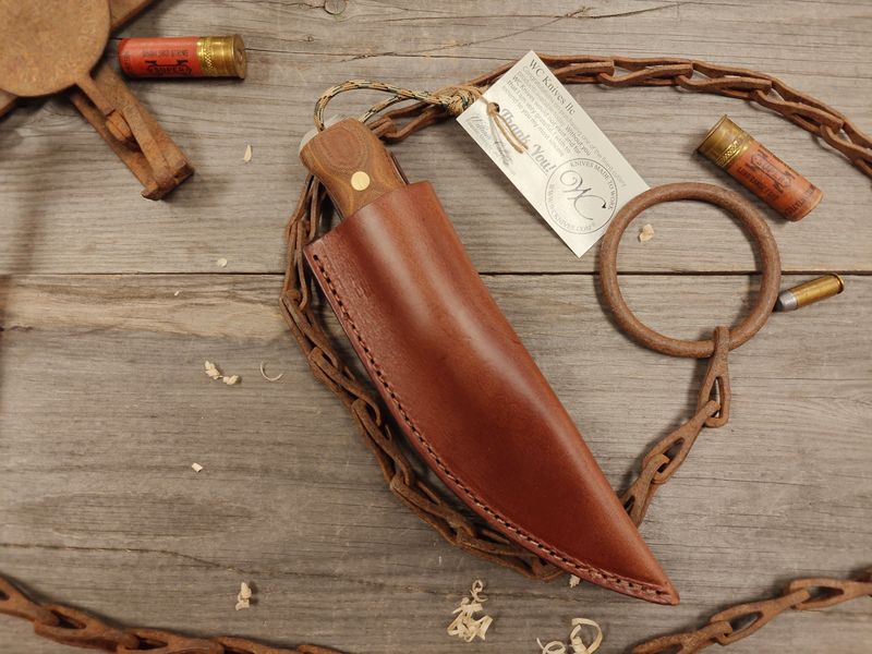 William Collins Master Bushman 4" Survival Knife / Natural Micarta ...