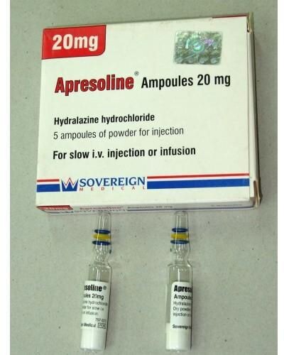 Hydralazine 20mg/ml Inj