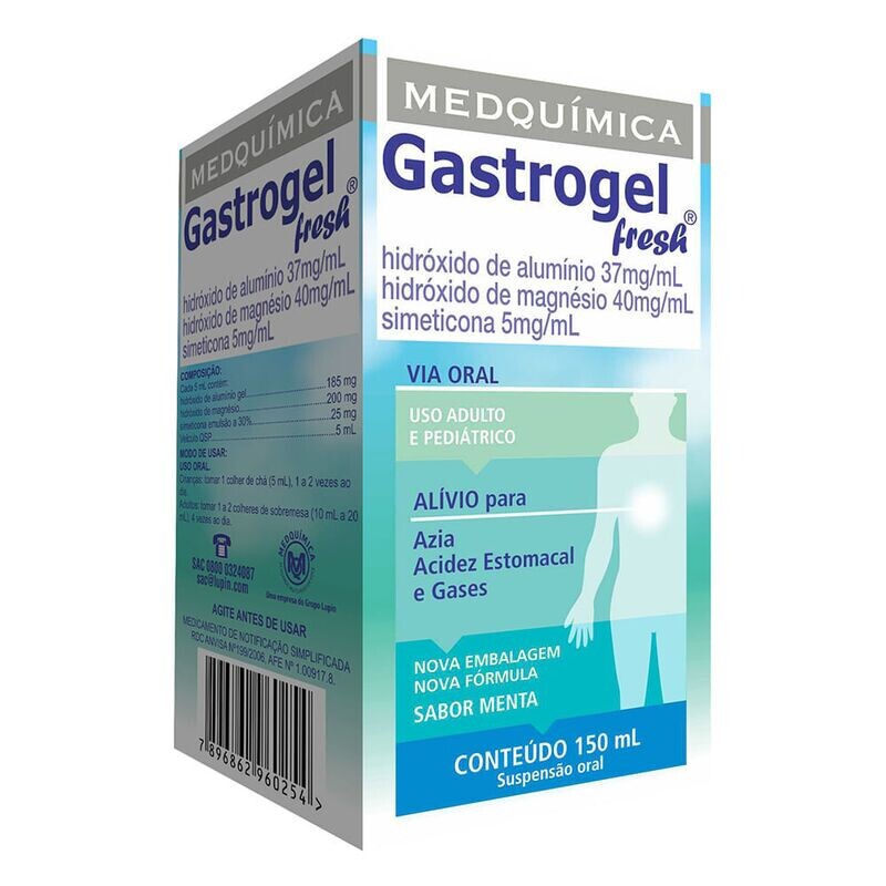Gastrogel Susp (Aluminum, Magnesium, Simethicone)