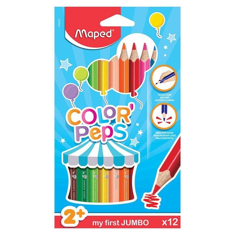 Colores Jumbo Est X 12