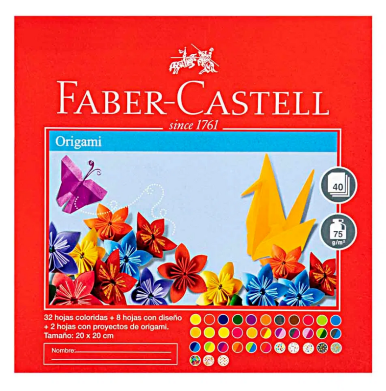 Block Origami X 40 Hojas