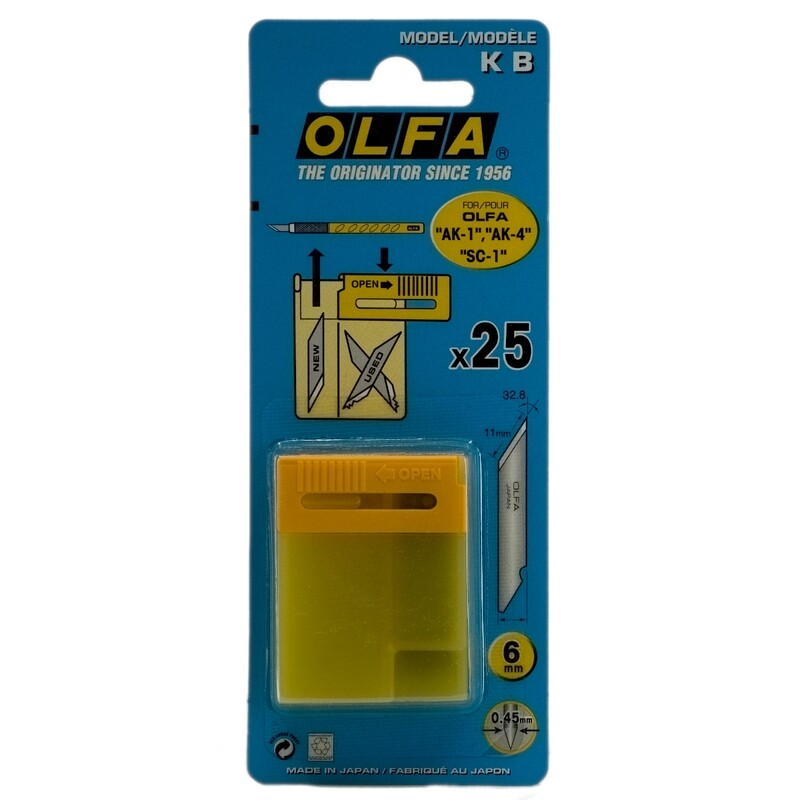 Repuesto cuchilla Olfa KB-25 P/AK-1