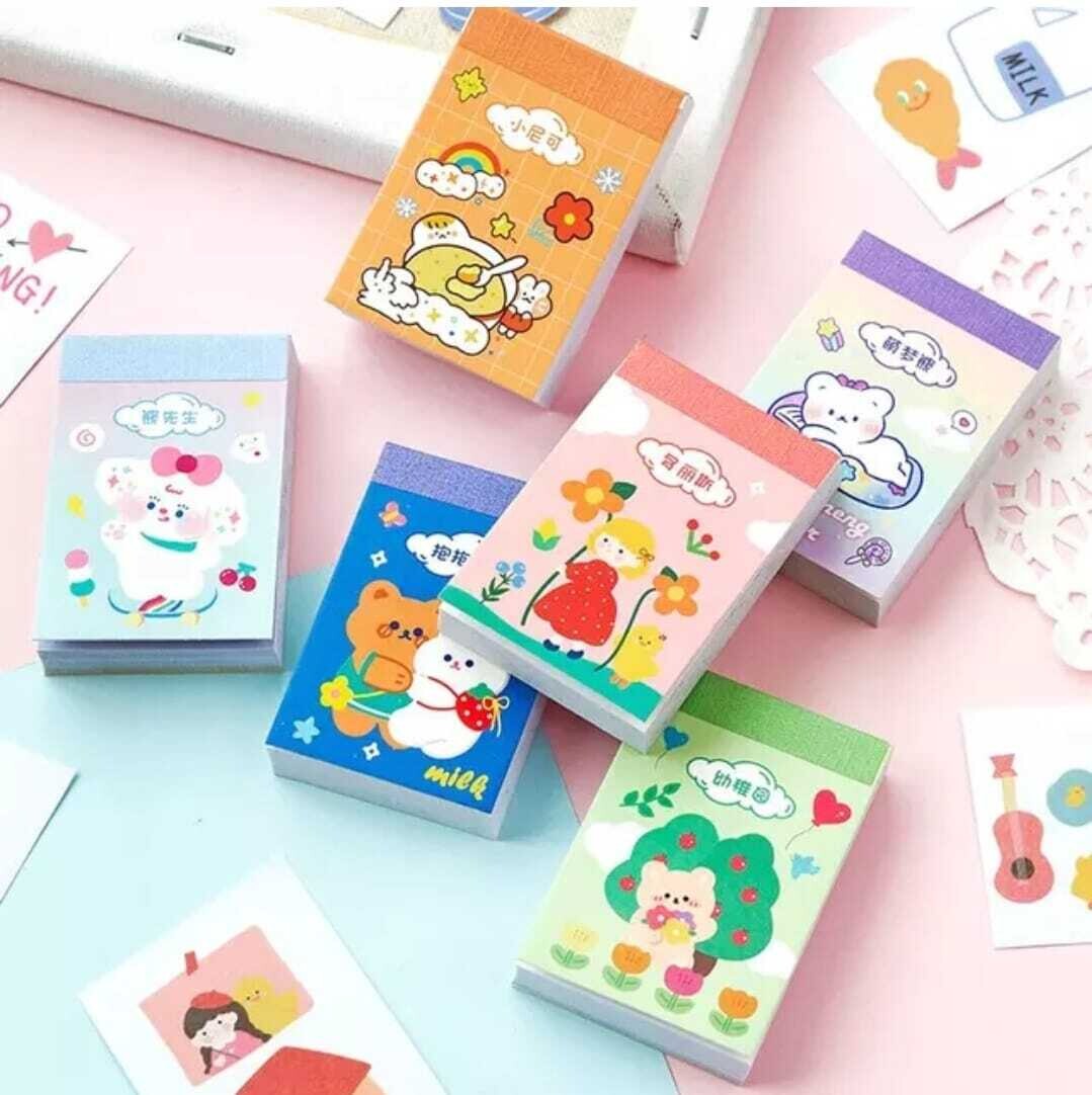 Sticker Book Cartoon