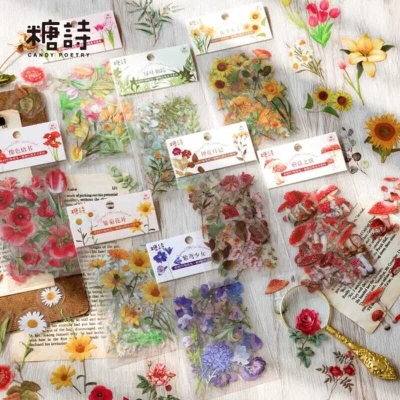 Stickers Nature Flowers