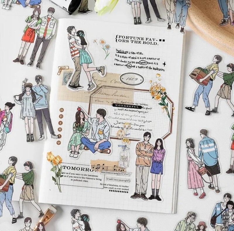 Stickers Romantic Couples