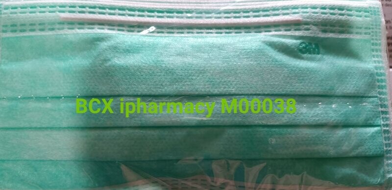 3M surgical mask ( 3ply surgical grade and comply with ASTM F2101)