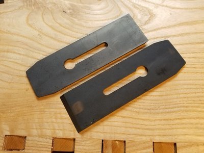 Tapered Bench Plane Irons