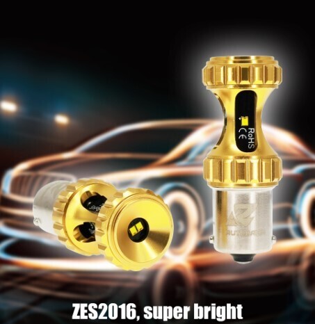 P21 5W Reverse LED 6000K White LED Bulb (12V, 10W, 2 Bulbs)
