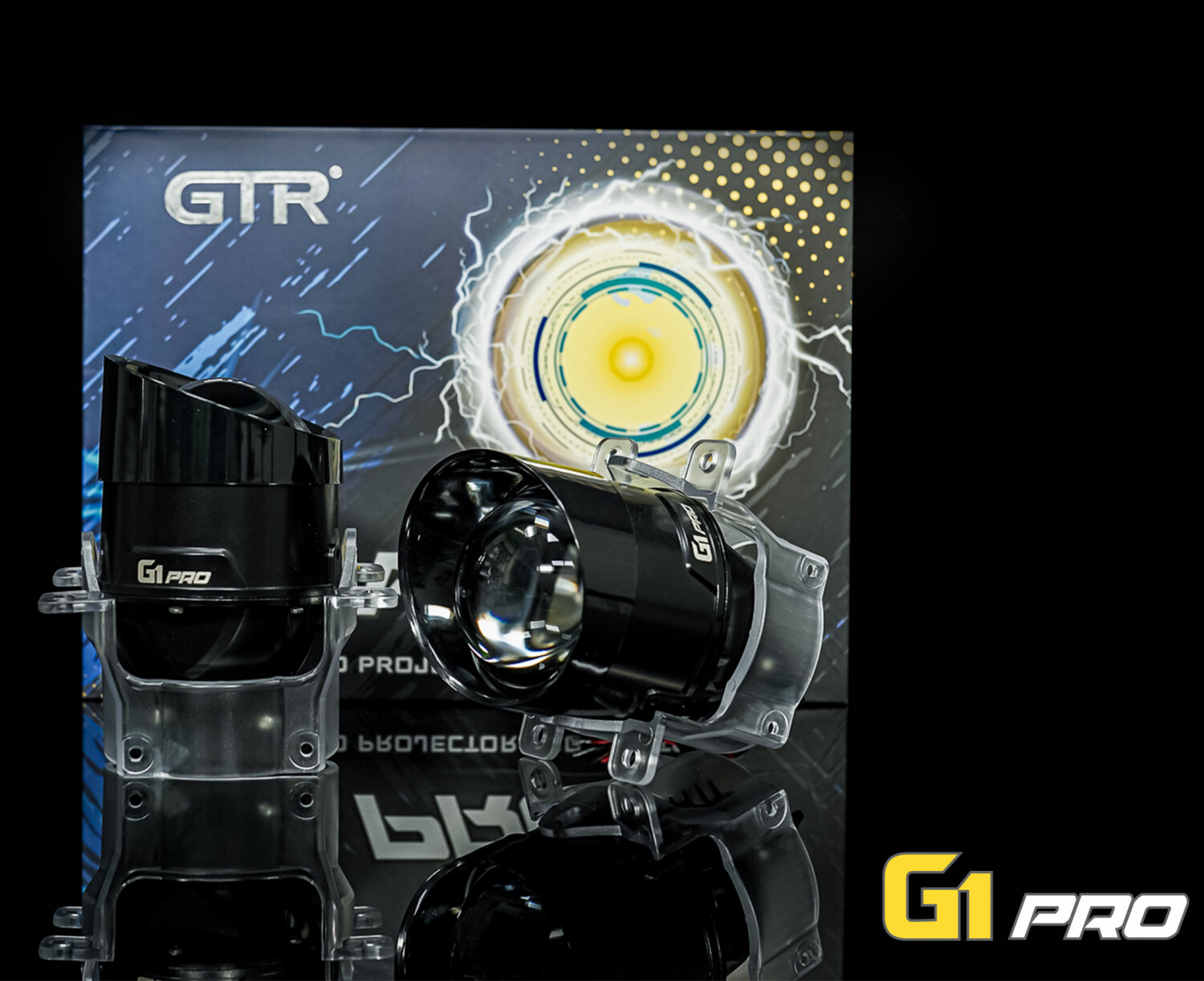 GTR G1 Pro 3in1 Bi-LED 3 inch Projector Fog Lamp with High/ Low Beam
