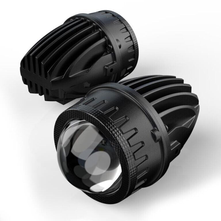 Q8M Pro 2 inch Bi LED Projector fog 120W 16000LM 6000K