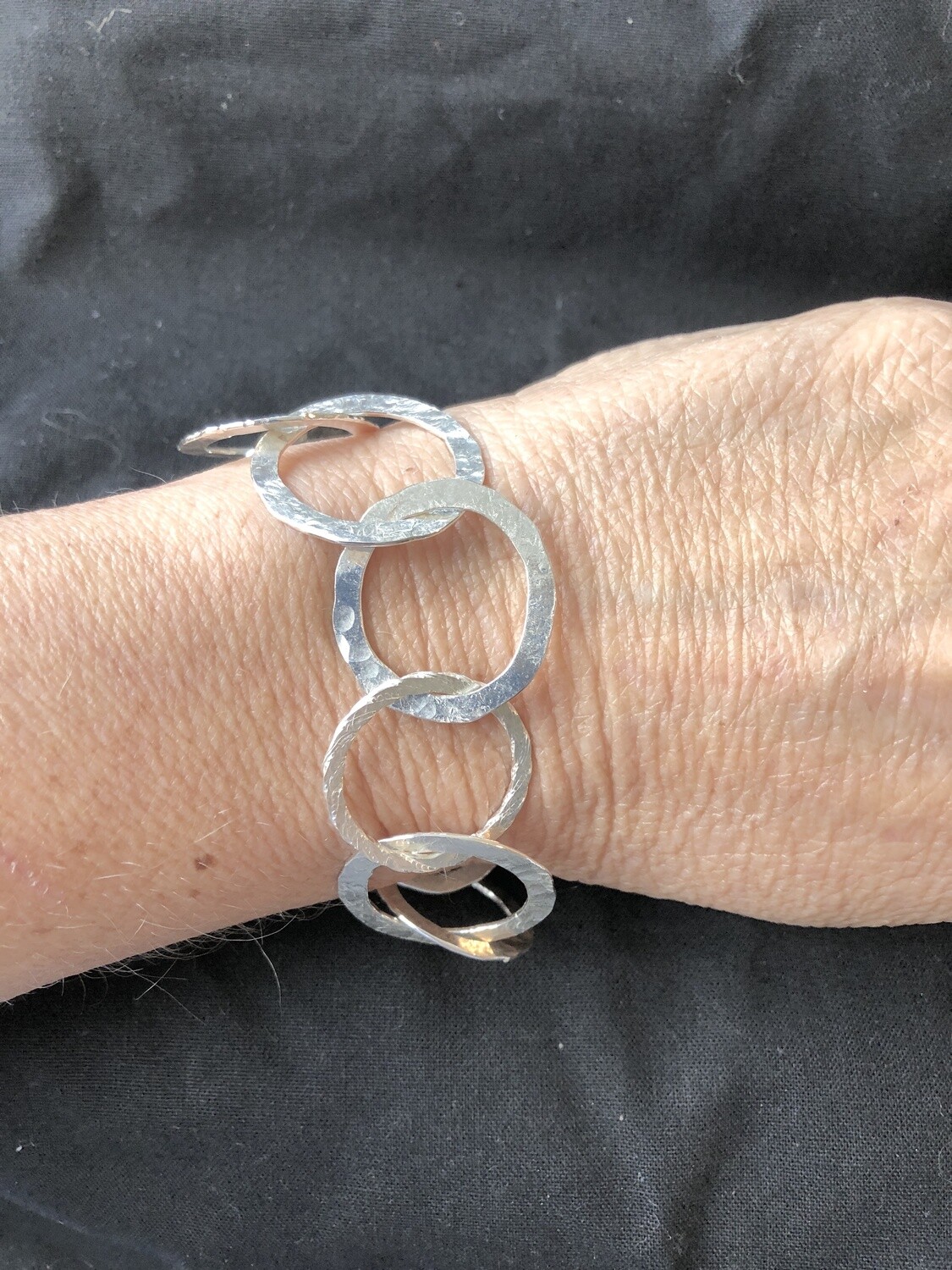 Forged flat Link Bracelet - 20cm
