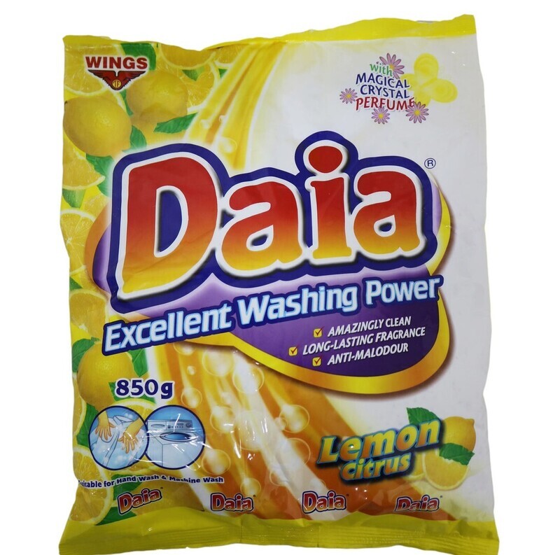 Daia Washing Powder Lemon - 850g