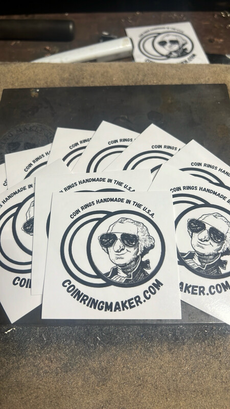 Coin Ring Maker Stickers - 10 Pack
