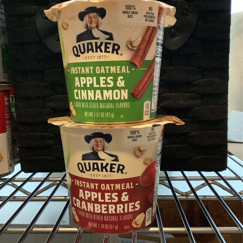 Oatmeal - Instant - All Flavors